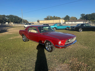 1967 Mustang Bright Amber Metallic Coupe – Performance Mustangs