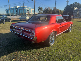 1967 Mustang Bright Amber Metallic Coupe – Performance Mustangs