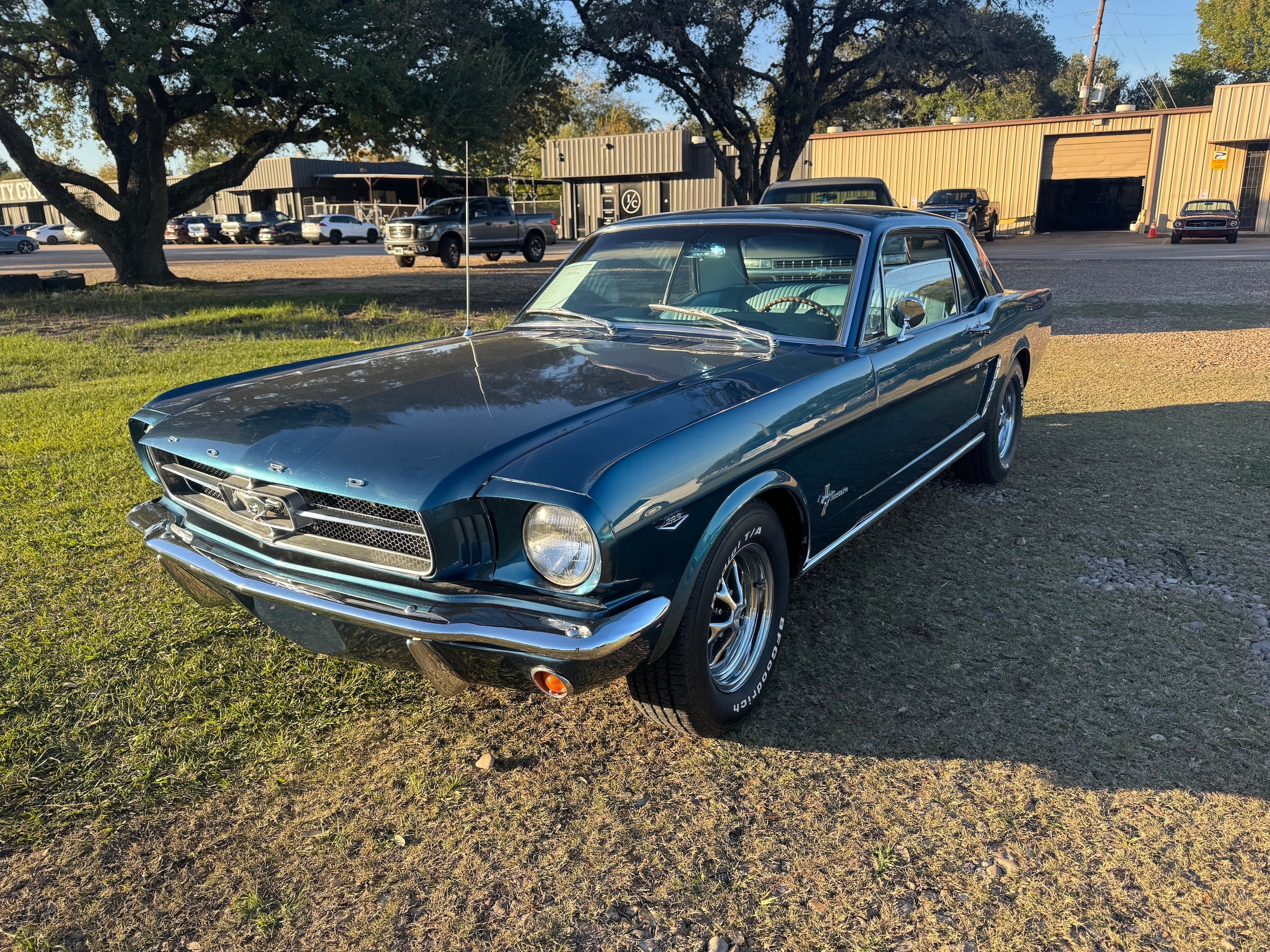 1965 Mustang Twilight Turquoise – Performance Mustangs